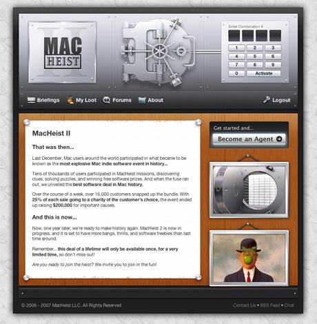 MacHeist II launches | The Graphic Mac: Apple | Adobe | Design